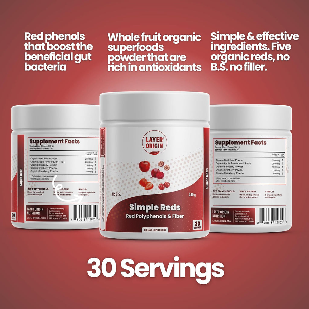 red polyphenols for healthy aging