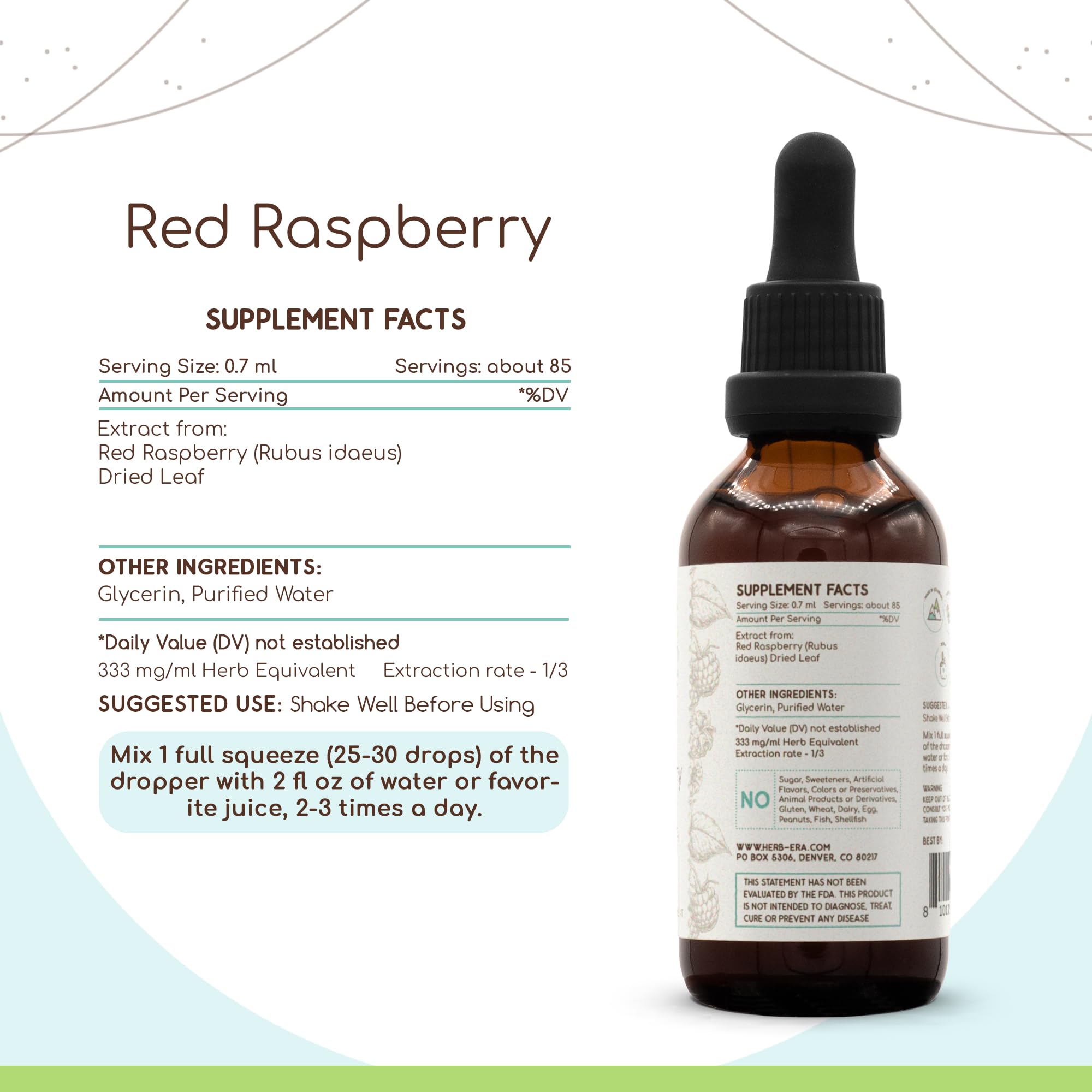 red raspberry echinacea benefits