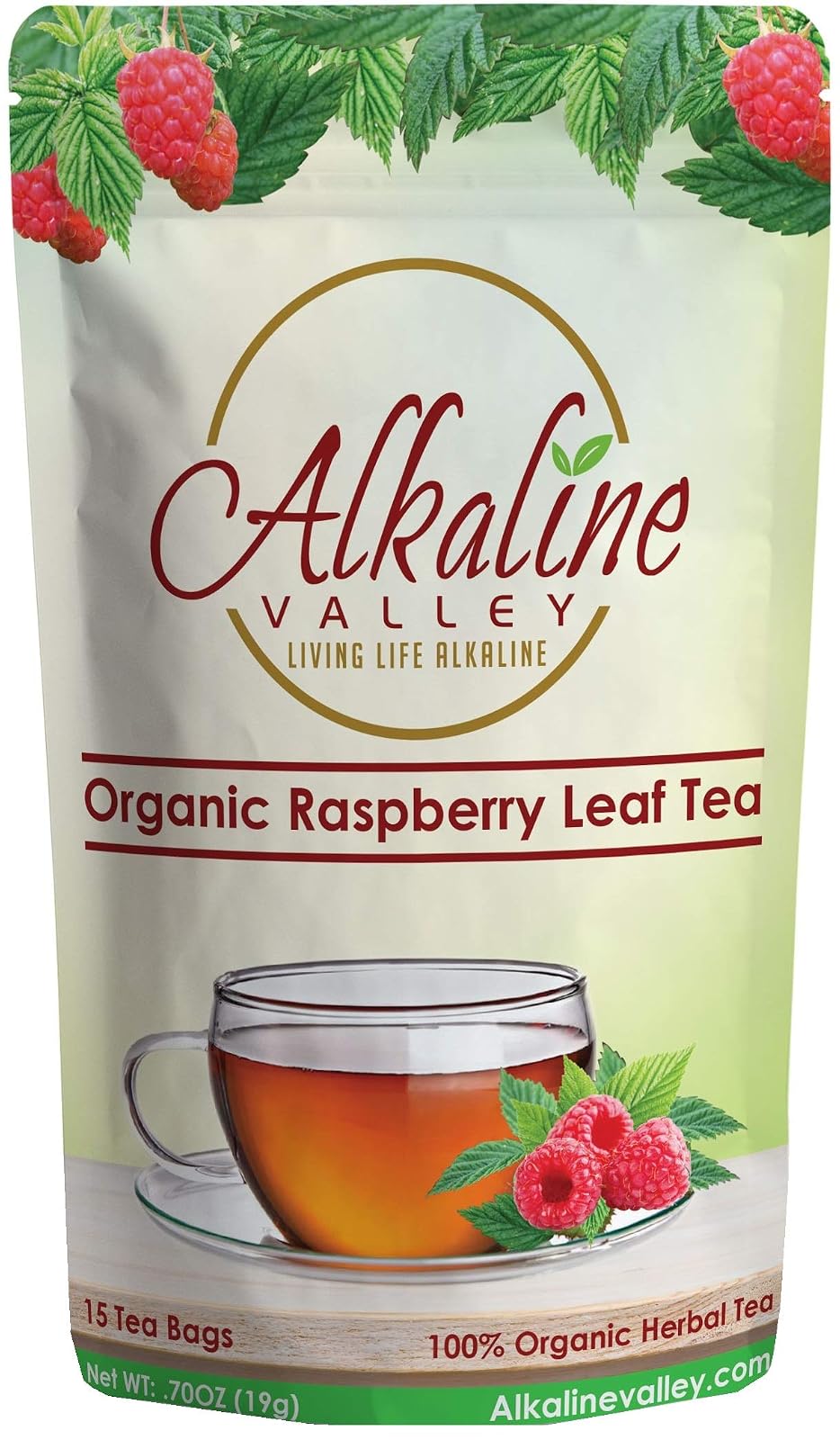 Red Raspberry Leaf Tea bags for wellness