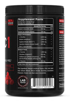 Red Razz Candy flavour pre-workout