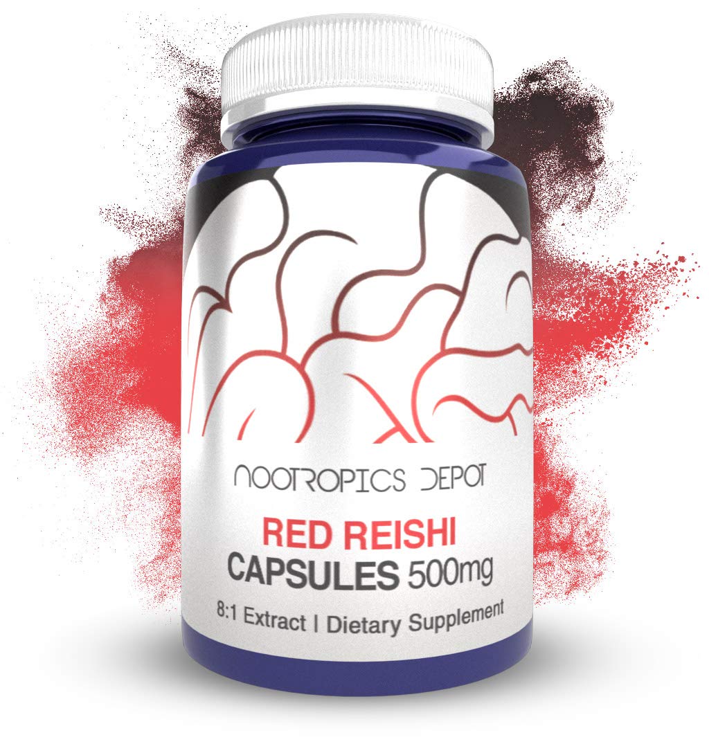 red reishi mushroom capsules for wellness