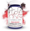 Red Reishi mushroom capsules for wellness