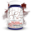 Red Reishi mushroom capsules for wellness