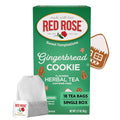 Red Rose gingerbread cookie herbal tea
