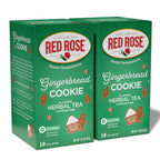 Red Rose gingerbread cookie herbal tea