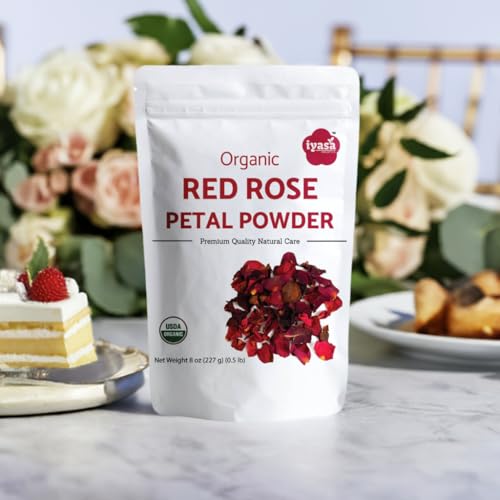 red rose petals for tea
