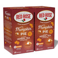 Red Rose pumpkin pie herbal tea bags