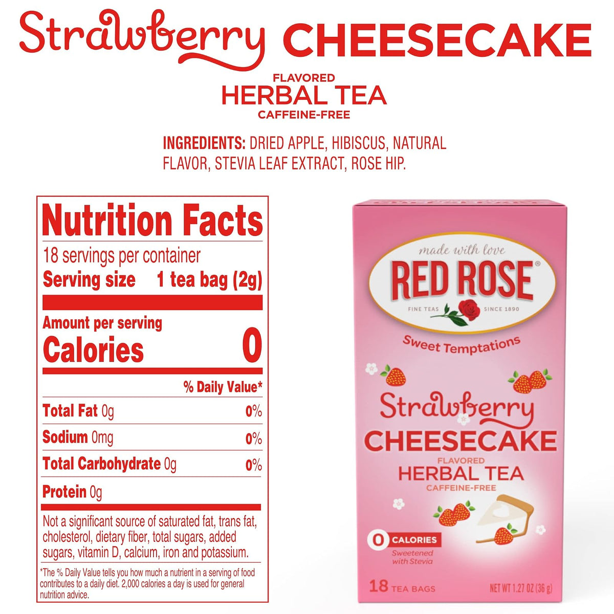 Red Rose tea for cozy evenings