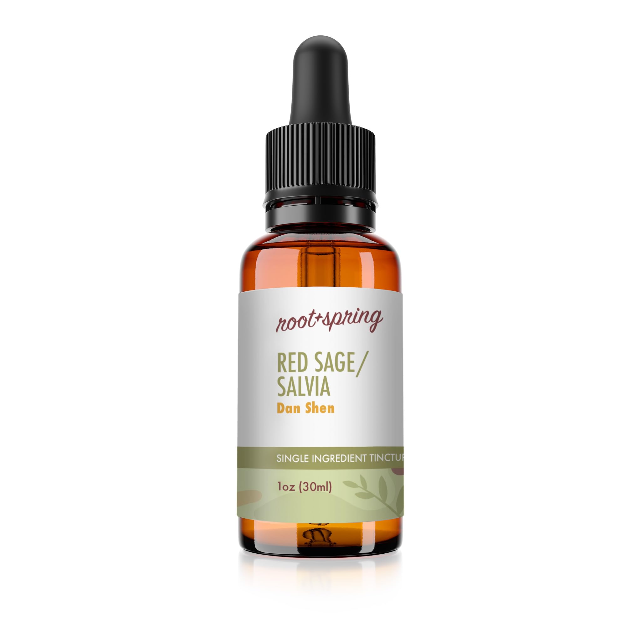 Red Sage Salvia herbal tincture