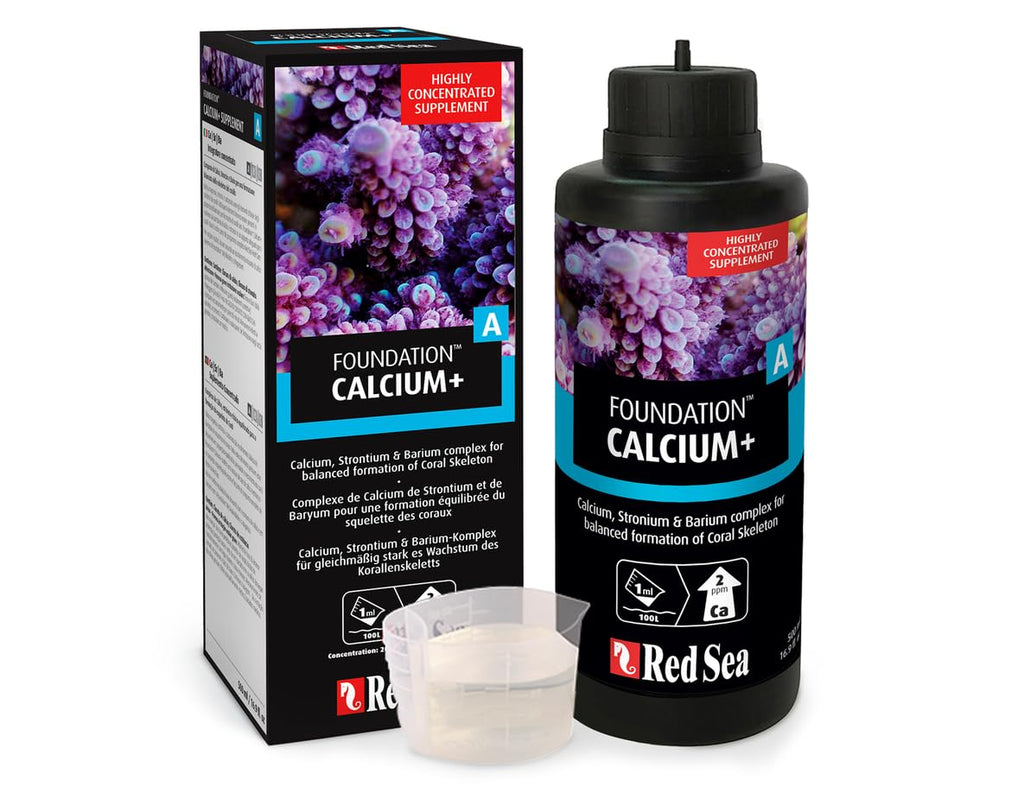 Red Sea calcium supplement for reefs