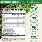 red velvet plant protein blend