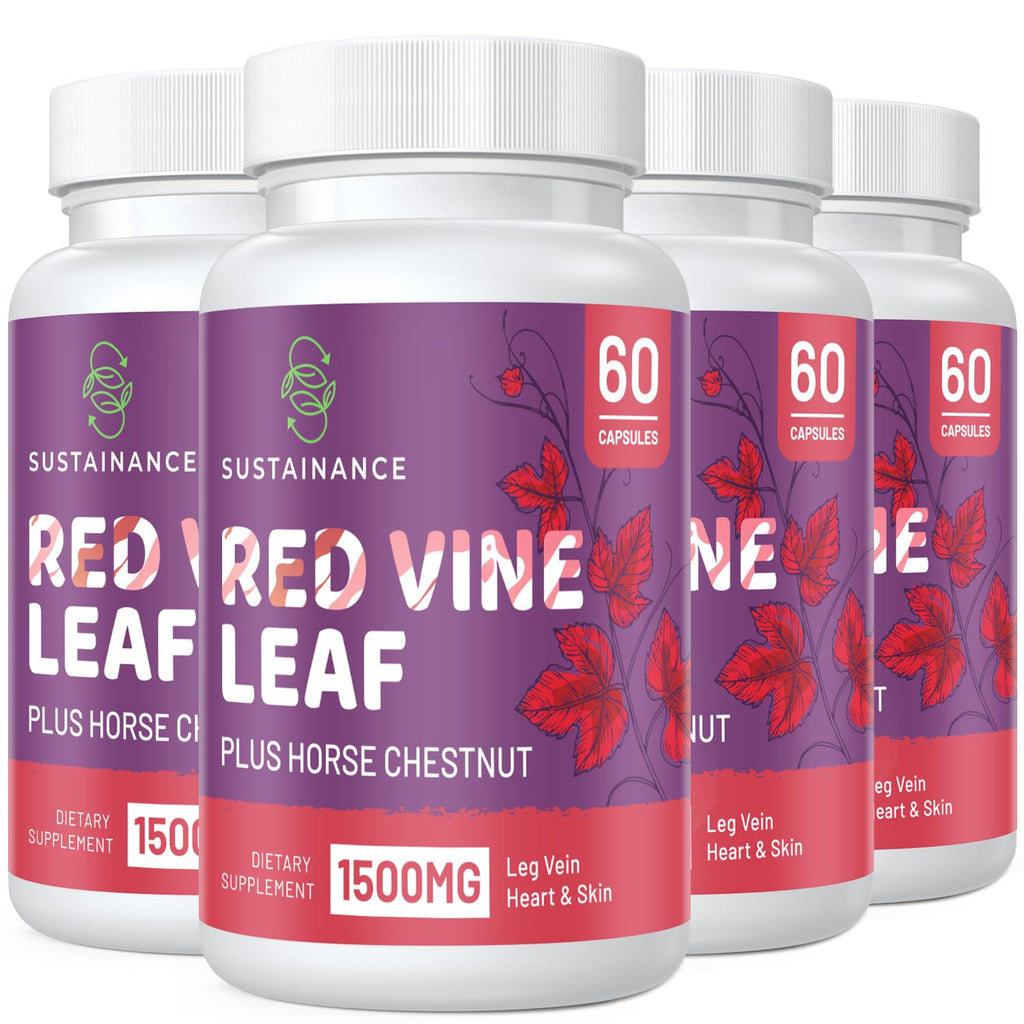 Red Vine Leaf extract for circulation