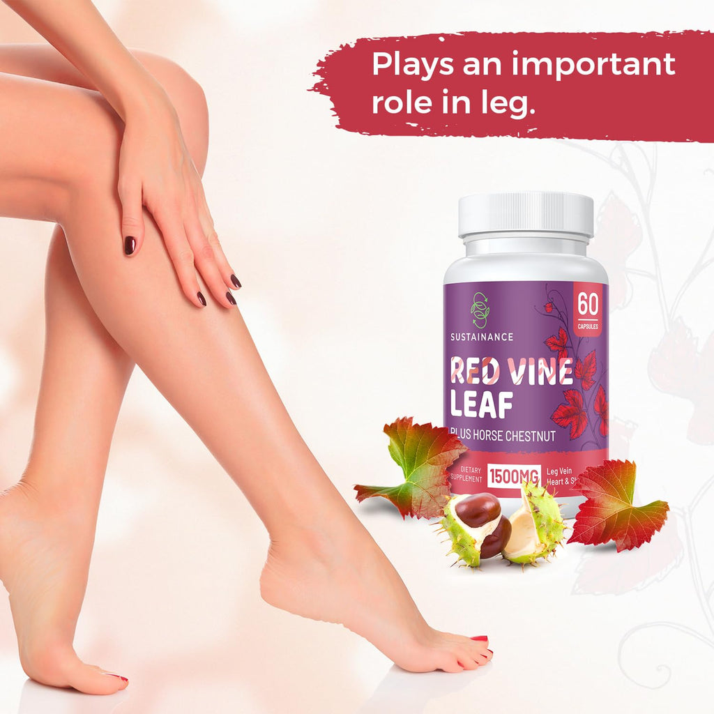Red Vine Leaf for vascular health