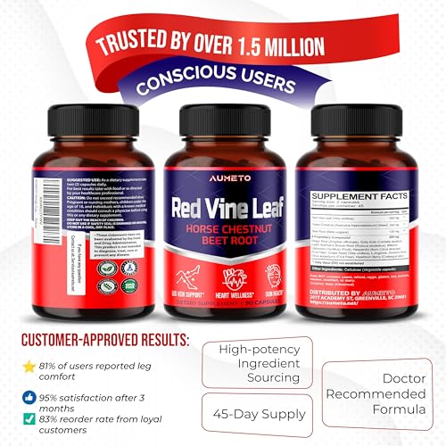 Red Vine Leaf ginger for vitality