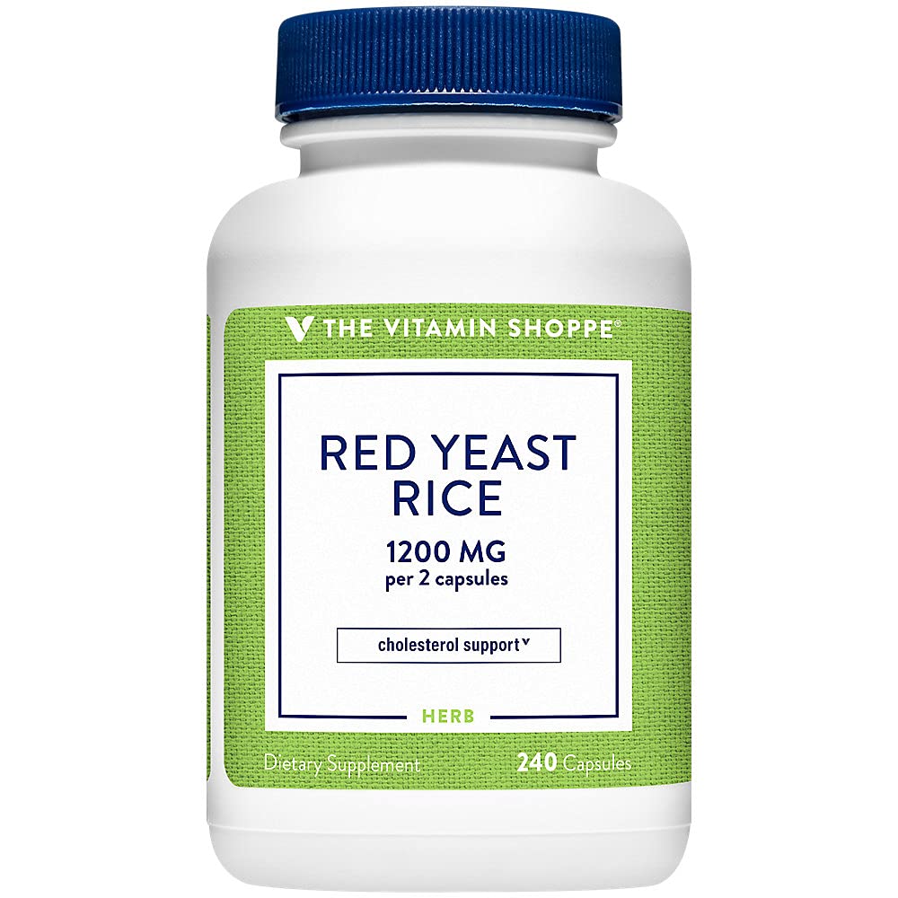 Red Yeast Rice 1200 mg capsules