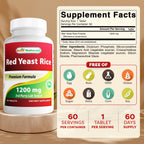 Red Yeast Rice 1200 mg dosage