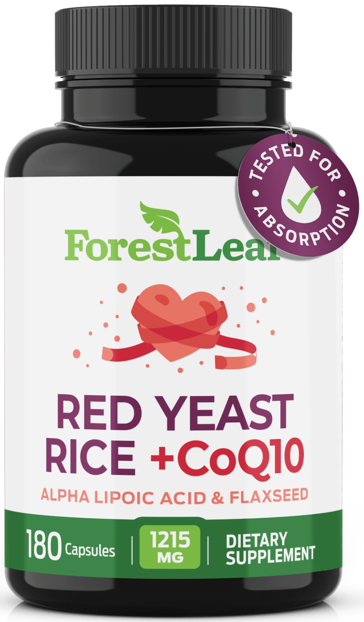 red yeast rice 180 count for convenience
