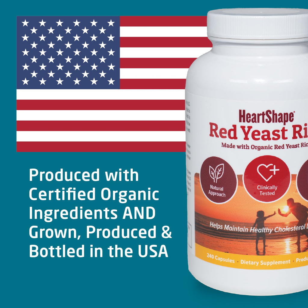 red yeast rice 240 count bottle