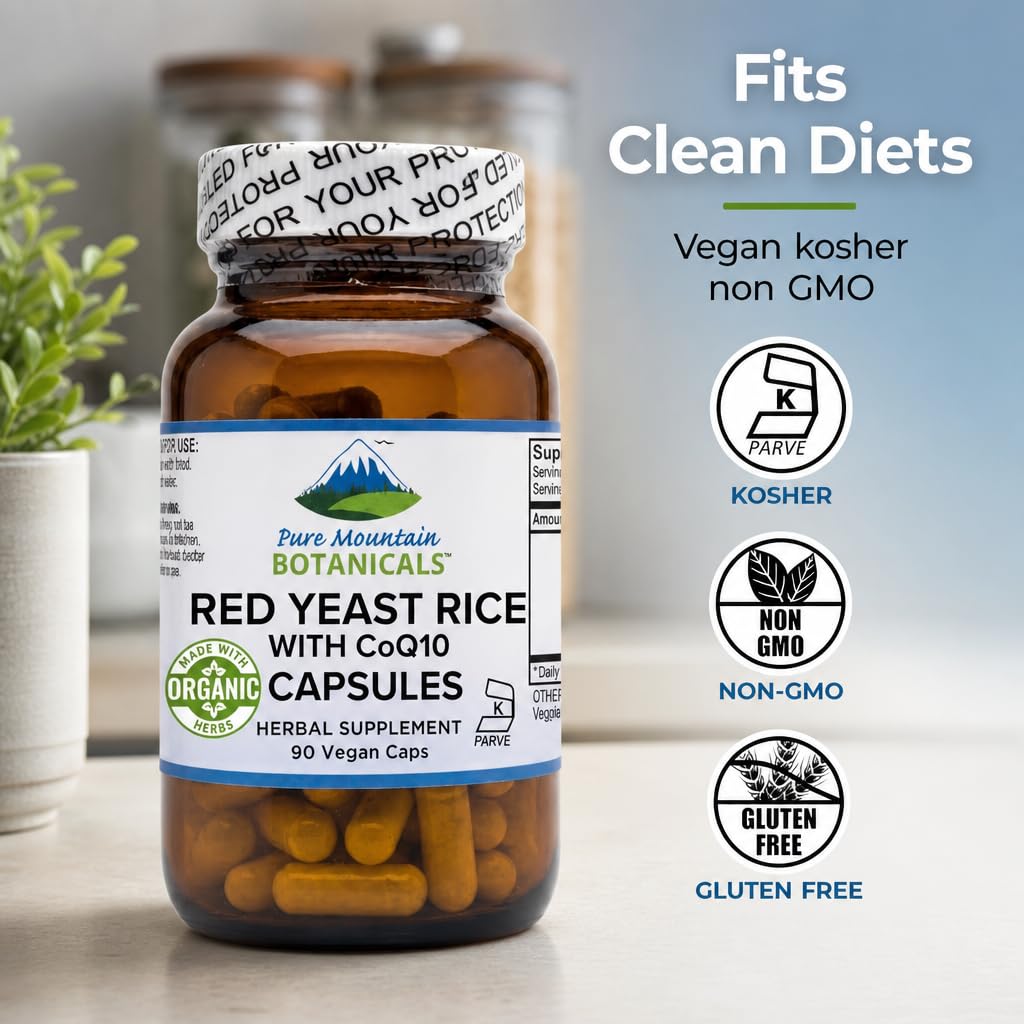 red yeast rice 600 mg dosage