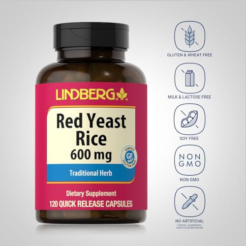 red yeast rice 600mg dosage