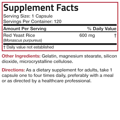 red yeast rice and cholesterol management