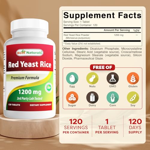 red yeast rice and cholesterol support