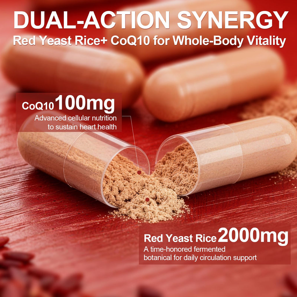red yeast rice and CoQ10 benefits