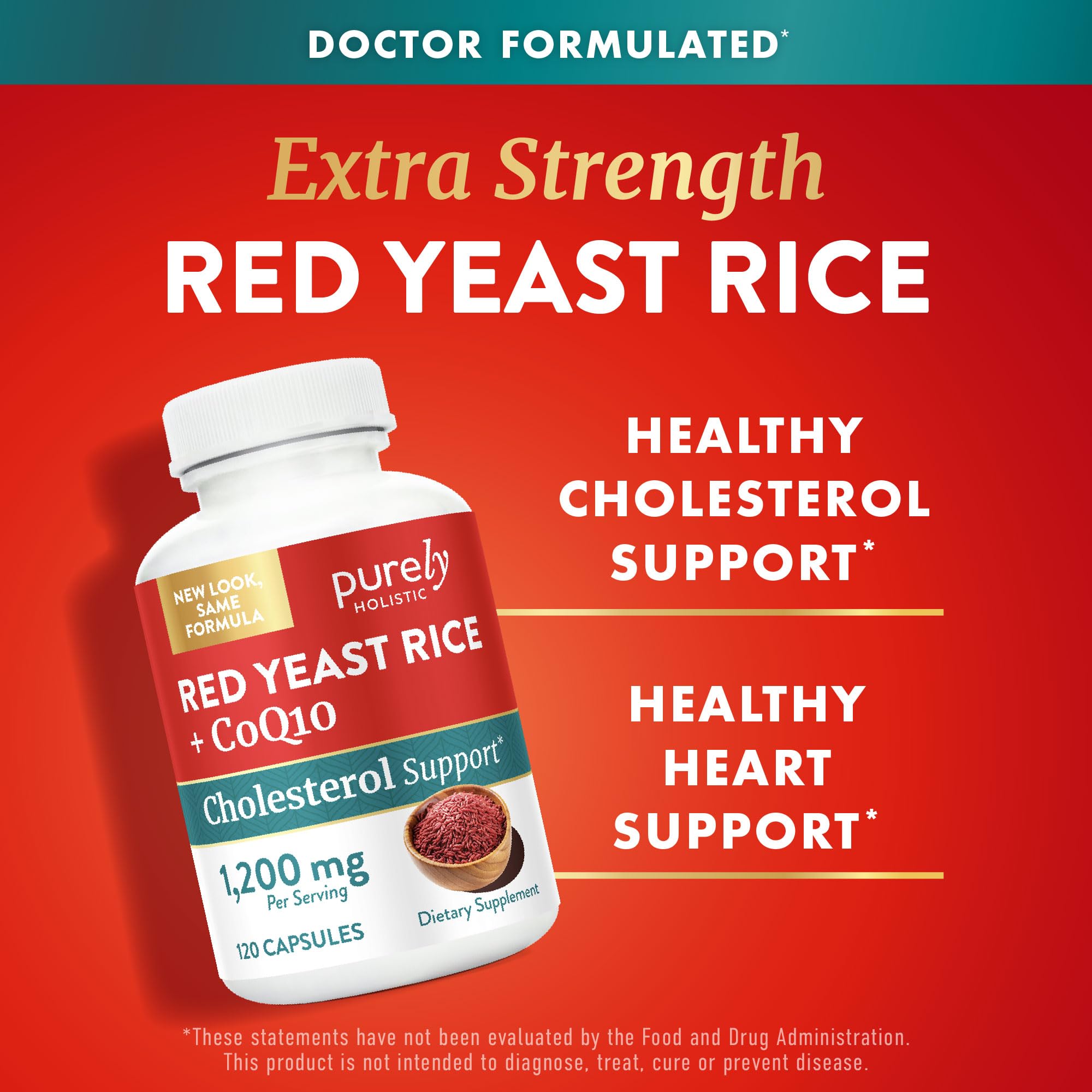 red yeast rice and CoQ10 blend