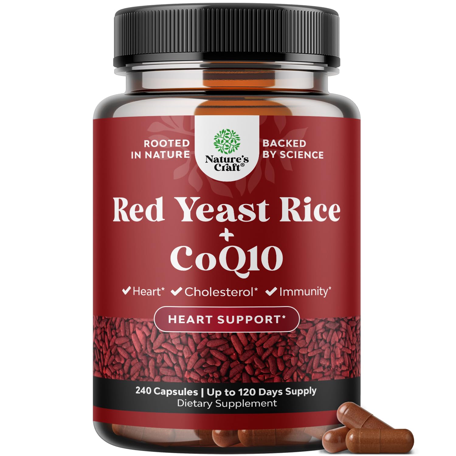 red yeast rice and CoQ10 for energy