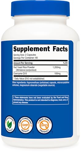 red yeast rice and CoQ10 synergy