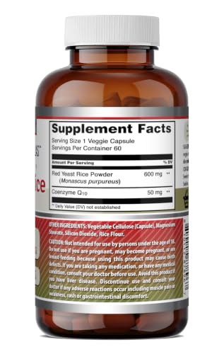 red yeast rice capsules for daily health