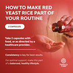 Red Yeast Rice capsules for heart health