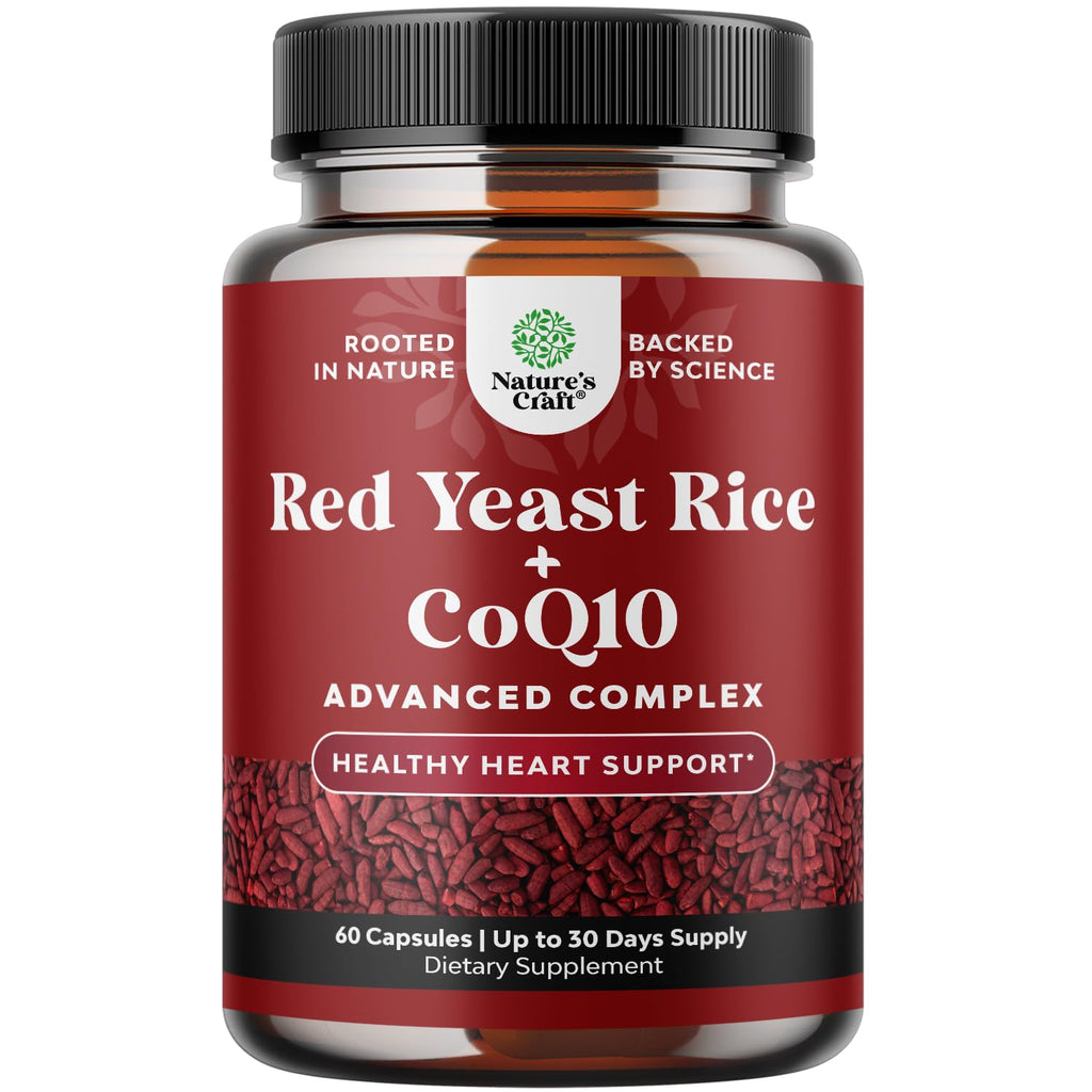 Red Yeast Rice capsules for heart health