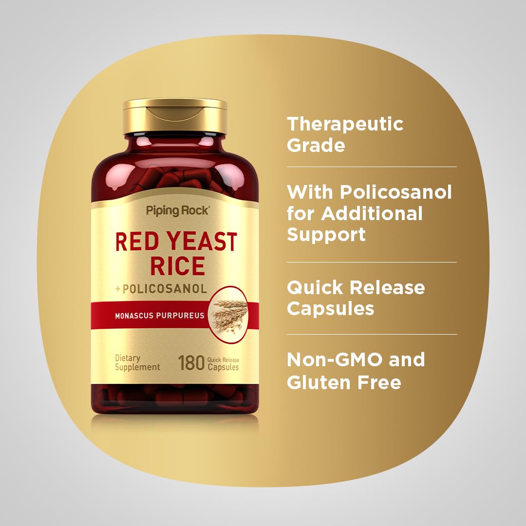 red yeast rice capsules for heart health