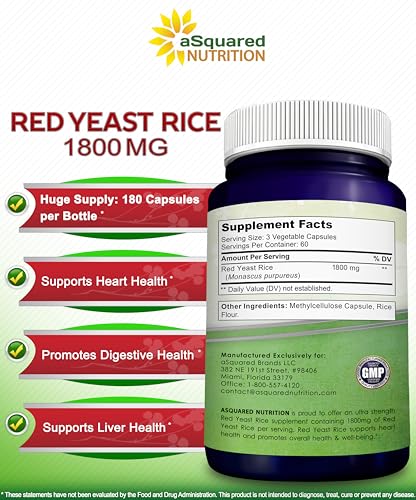 red yeast rice capsules for vitality