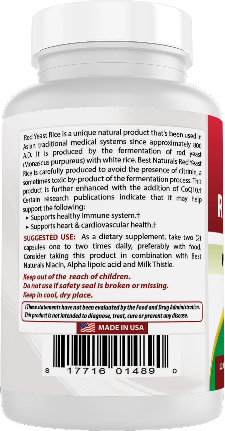 red yeast rice for a healthy lifestyle