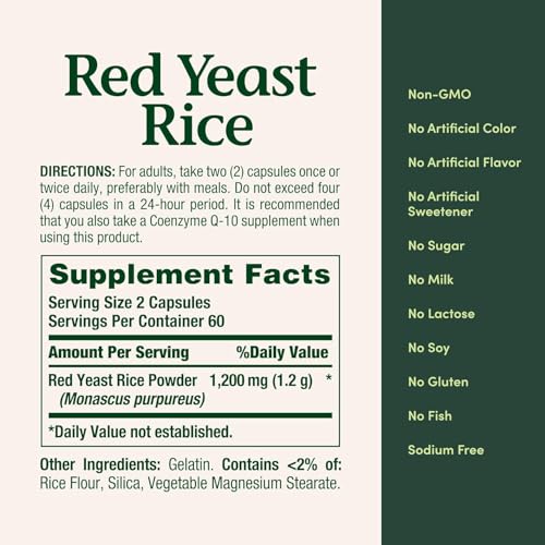 red yeast rice for cardiovascular health