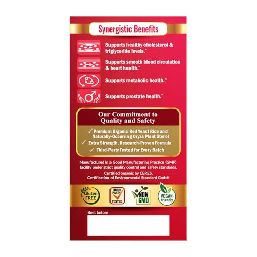 red yeast rice for cholesterol control