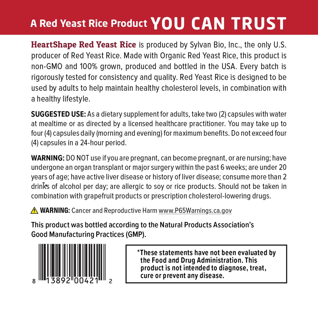 red yeast rice for heart health