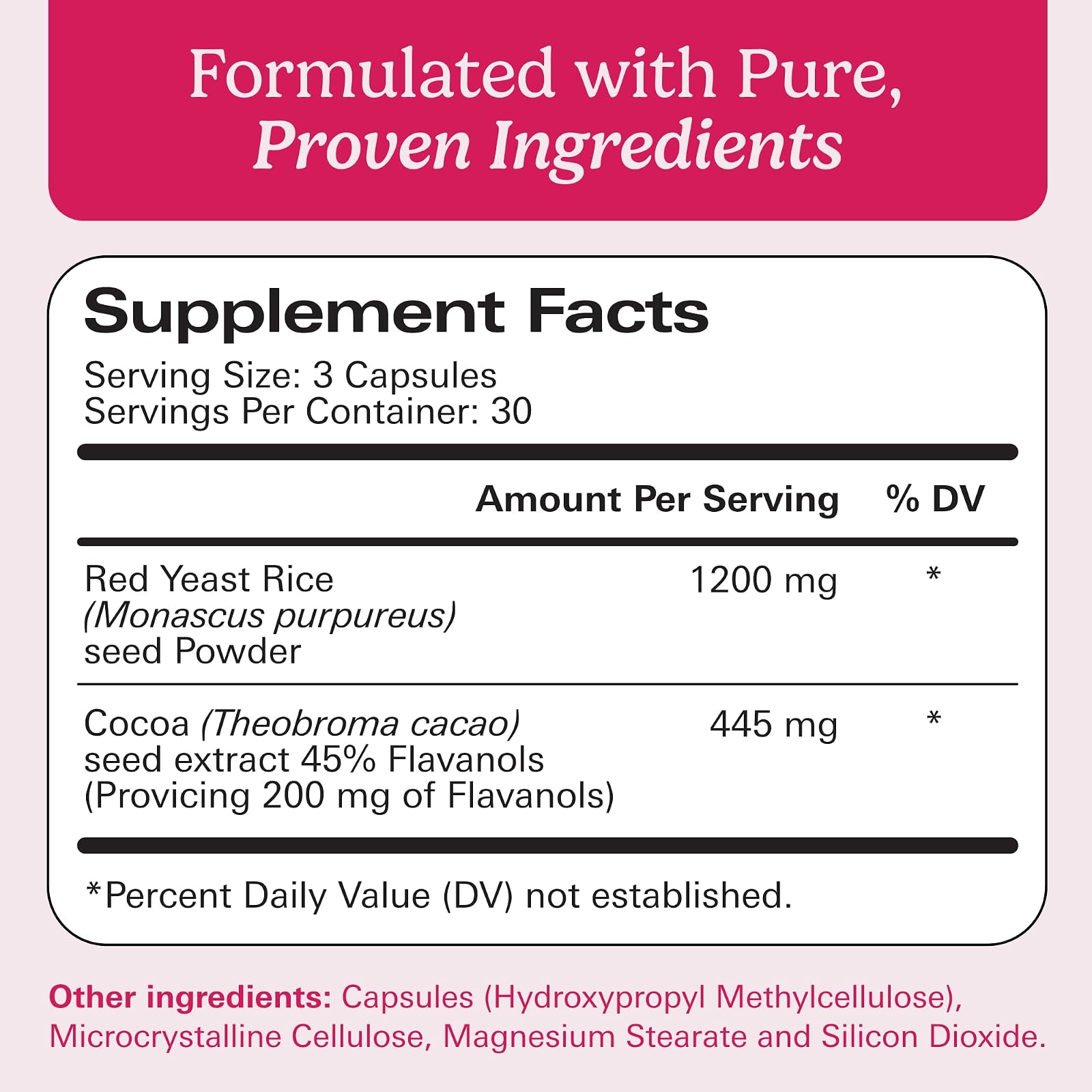 Red yeast rice for heart health