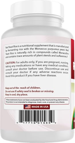 red yeast rice for natural cholesterol control