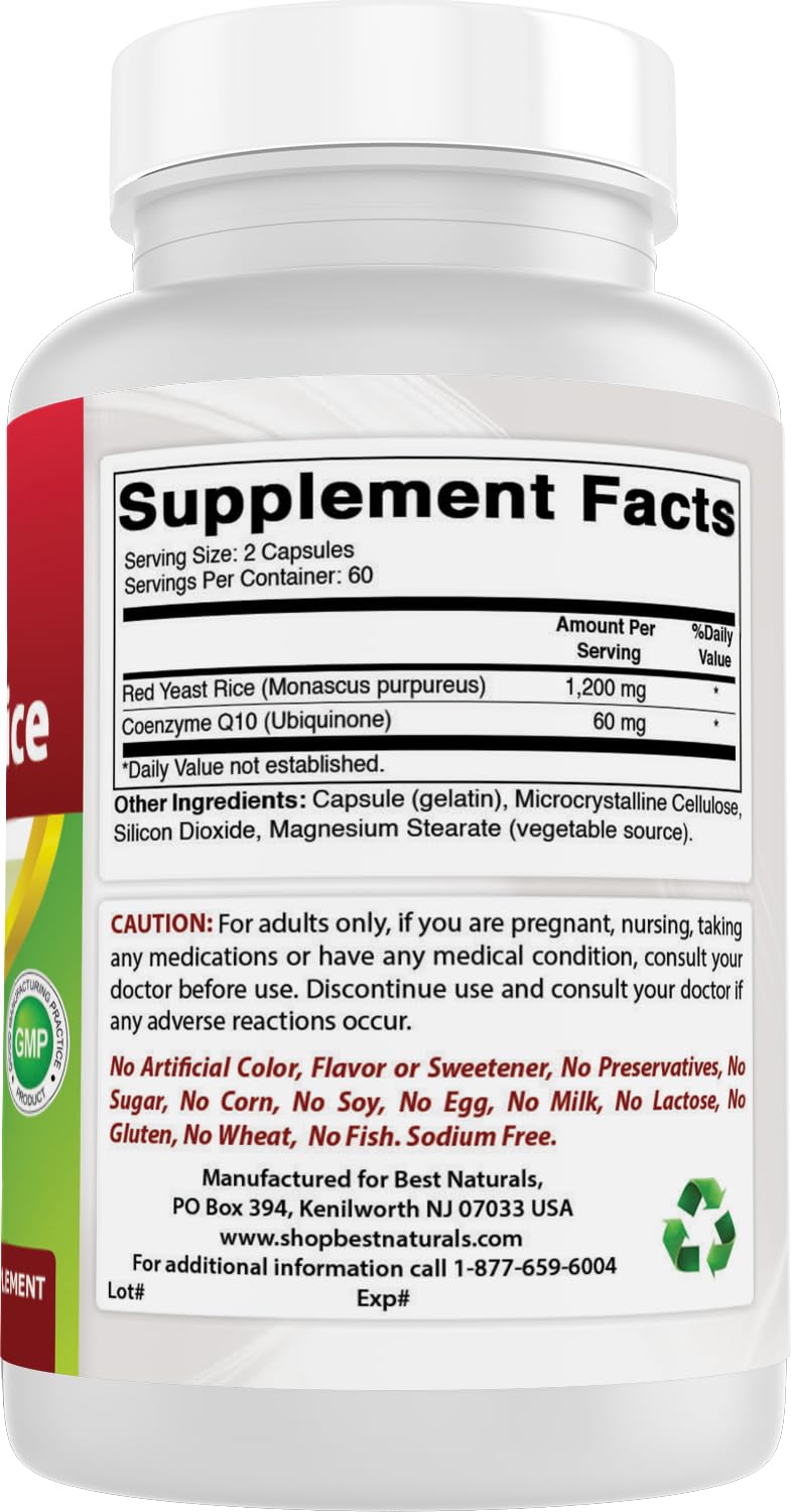 red yeast rice for overall health