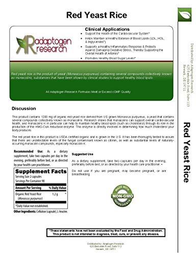 red yeast rice for overall wellness