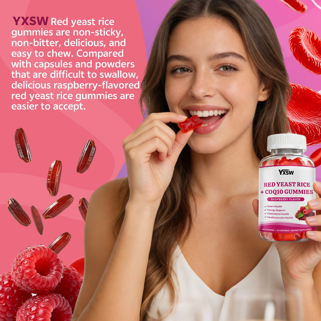 Red Yeast Rice gummies for daily wellness