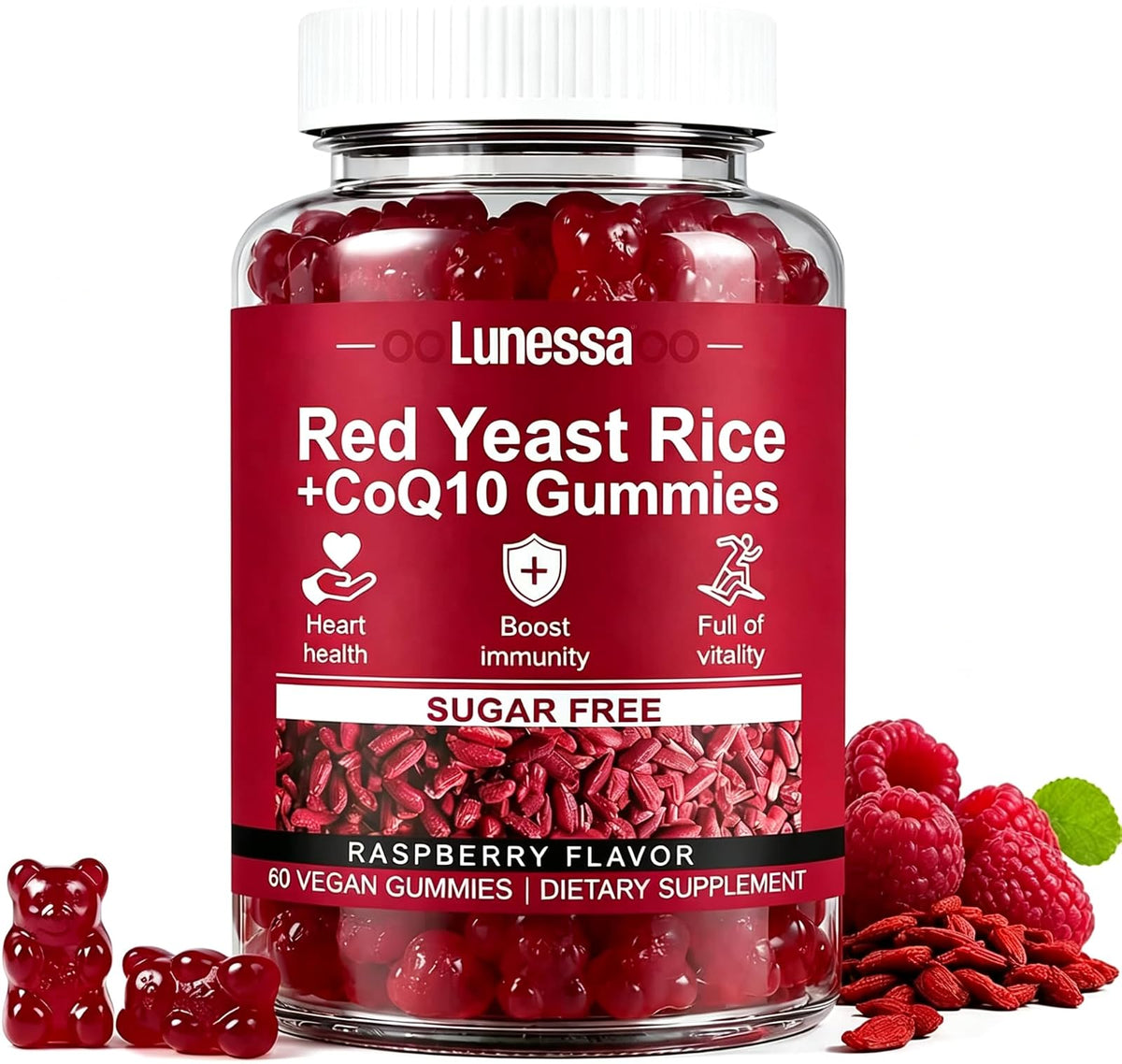 Red Yeast Rice gummies for heart health