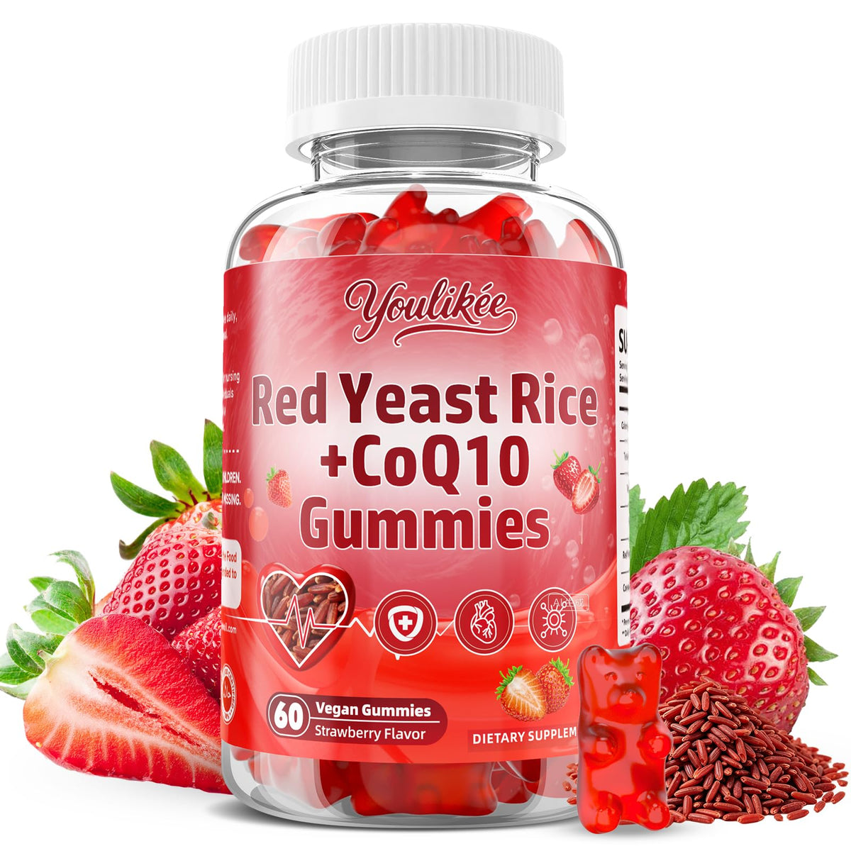 Red Yeast Rice gummies for heart health