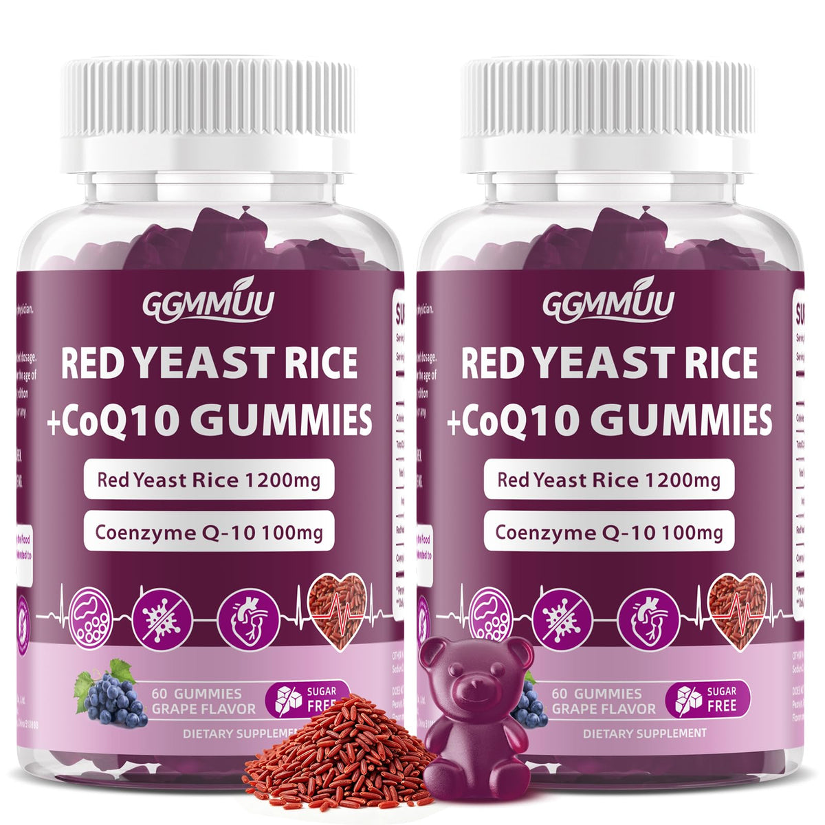 Red Yeast Rice gummies for heart health