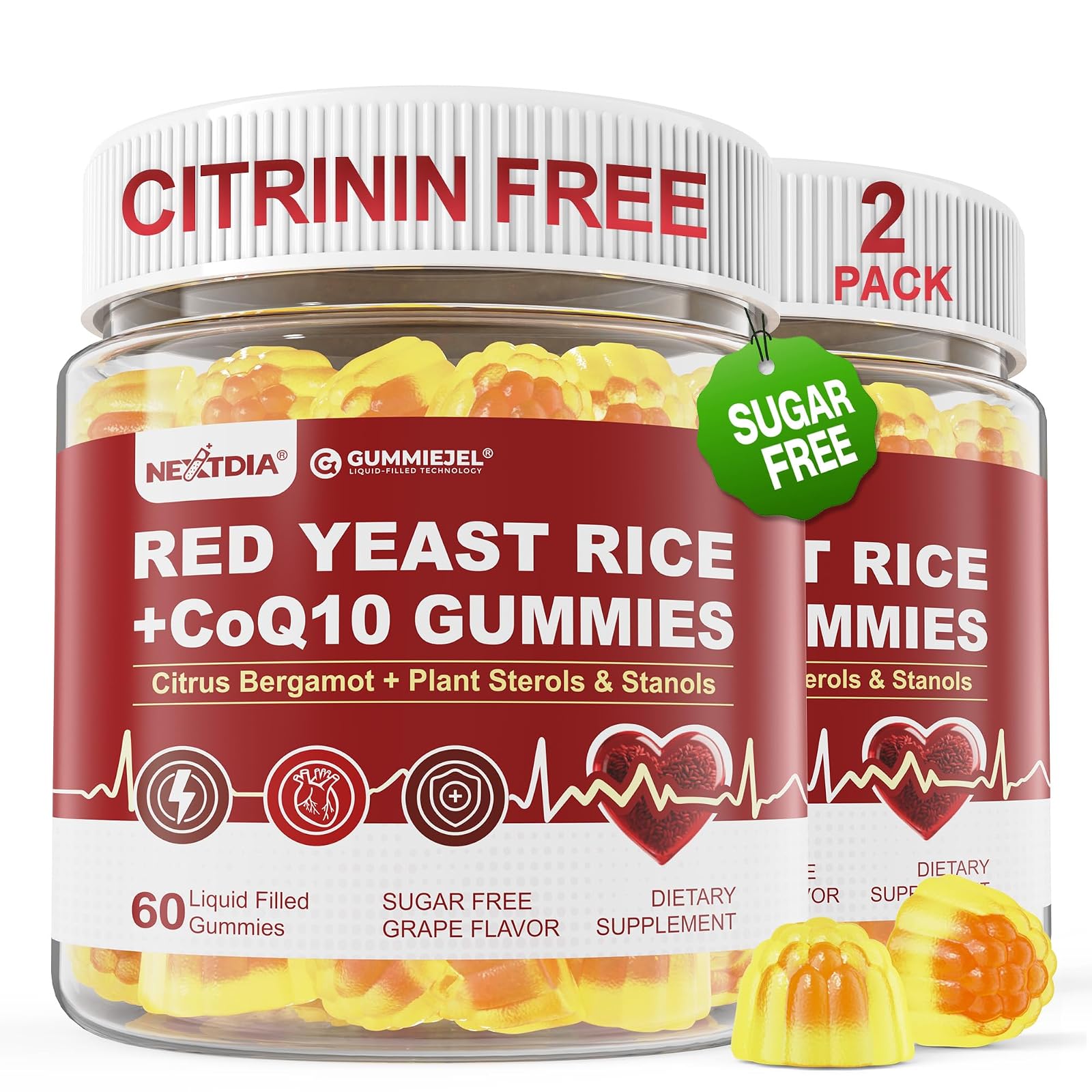 Red Yeast Rice gummies for heart health