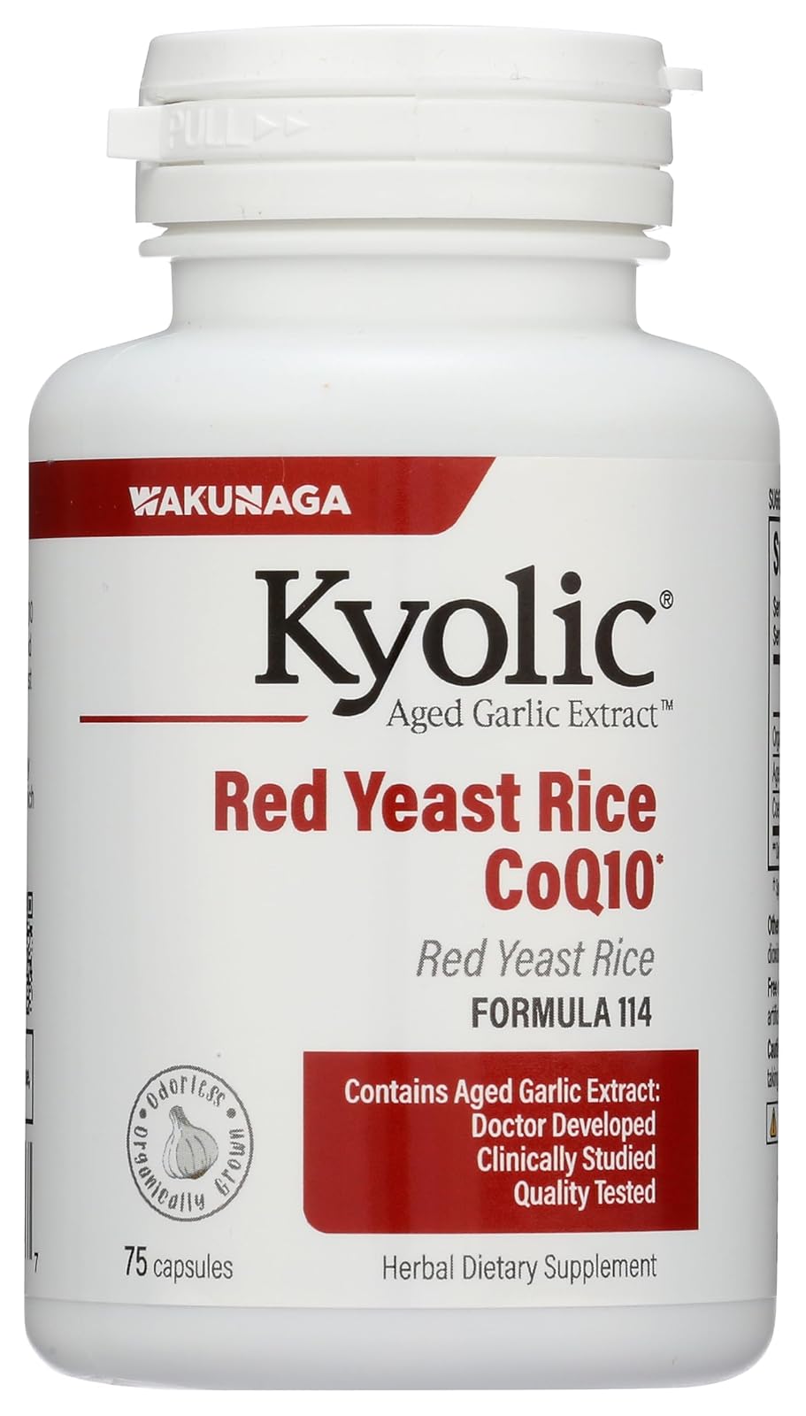 red yeast rice health supplement capsules