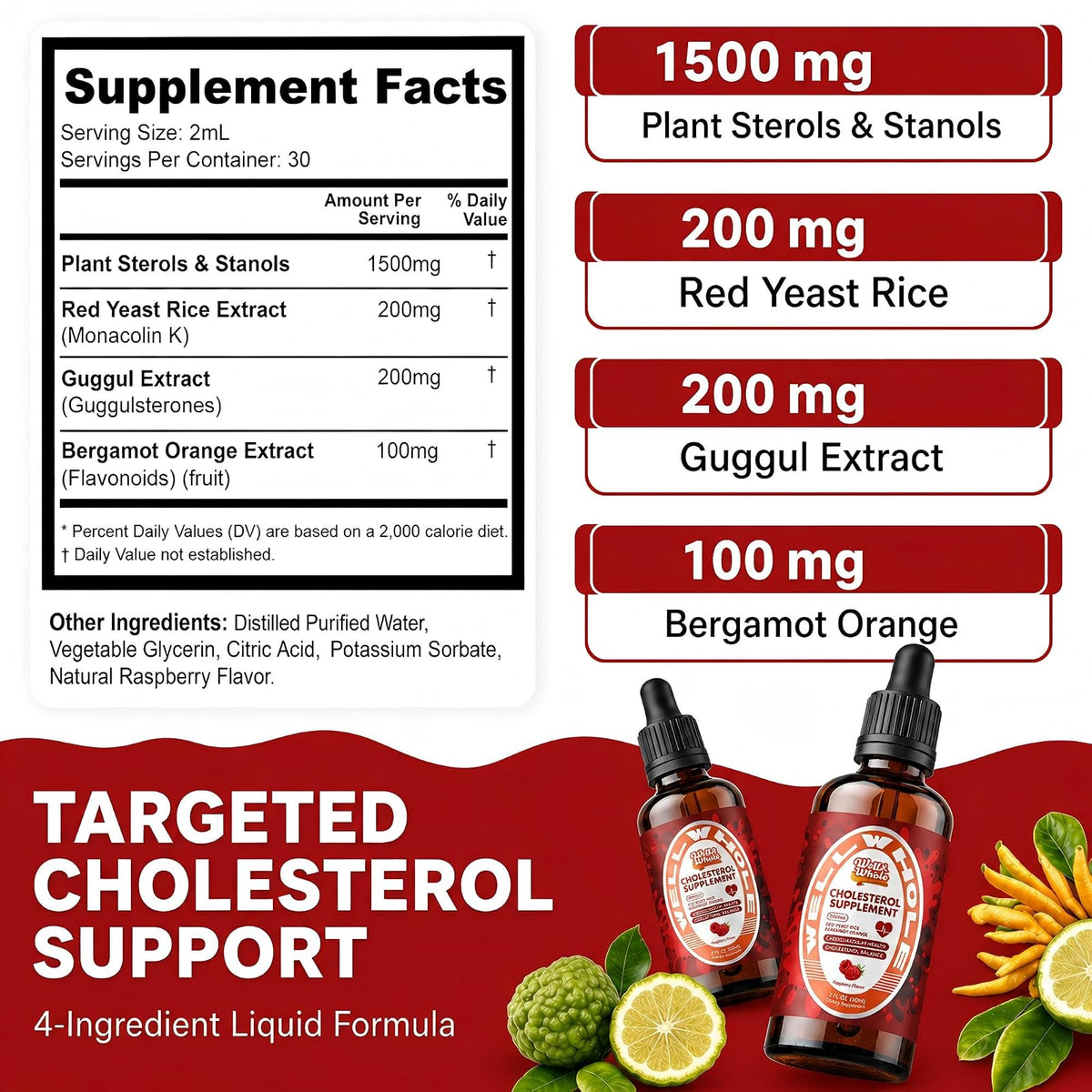 Red Yeast Rice health supplement drops